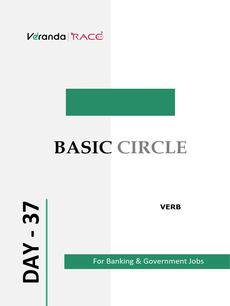 Day 37 Verb and Sva_ce (1) | PDF