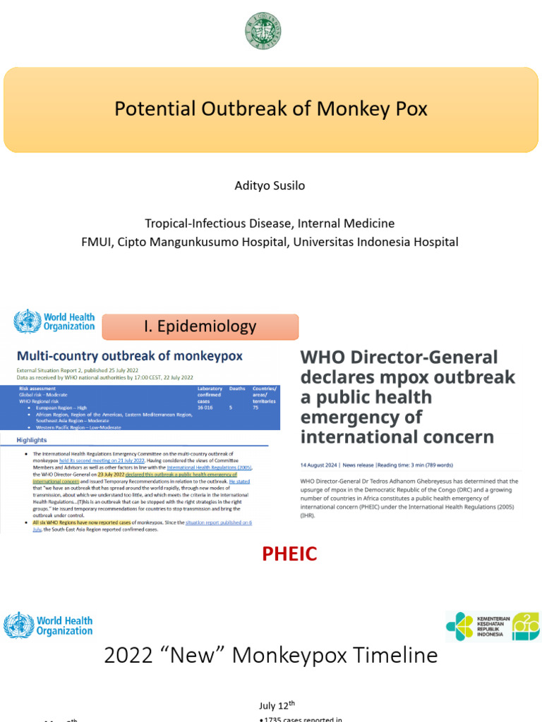 Monkeypox Outbreak Overview and Insights | PDF | Infection | Clinical ...