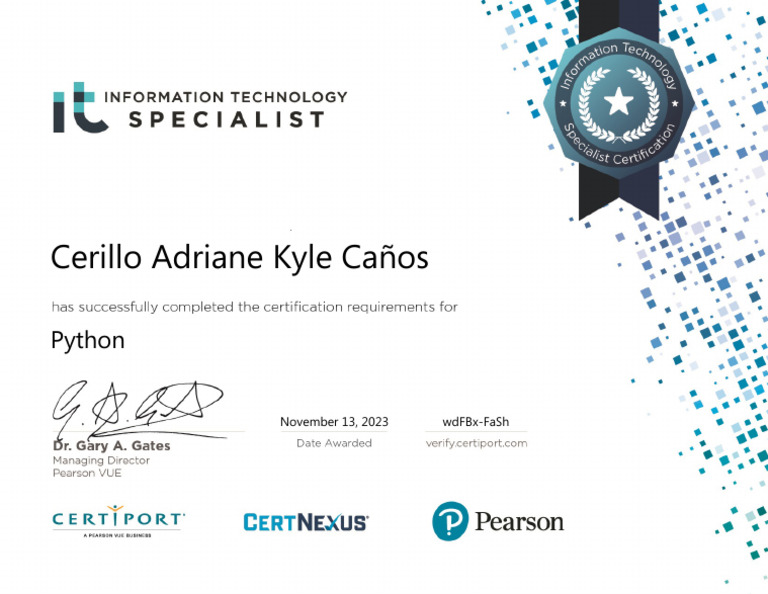 Cerillo Adriane Kyle Caños Python Guide | PDF