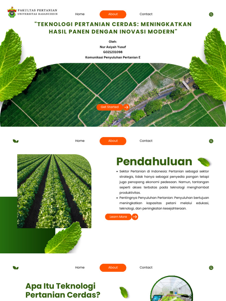 "TEKNOLOGI PERTANIAN CERDAS: MENINGKATKAN HASIL PANEN DENGAN INOVASI ...