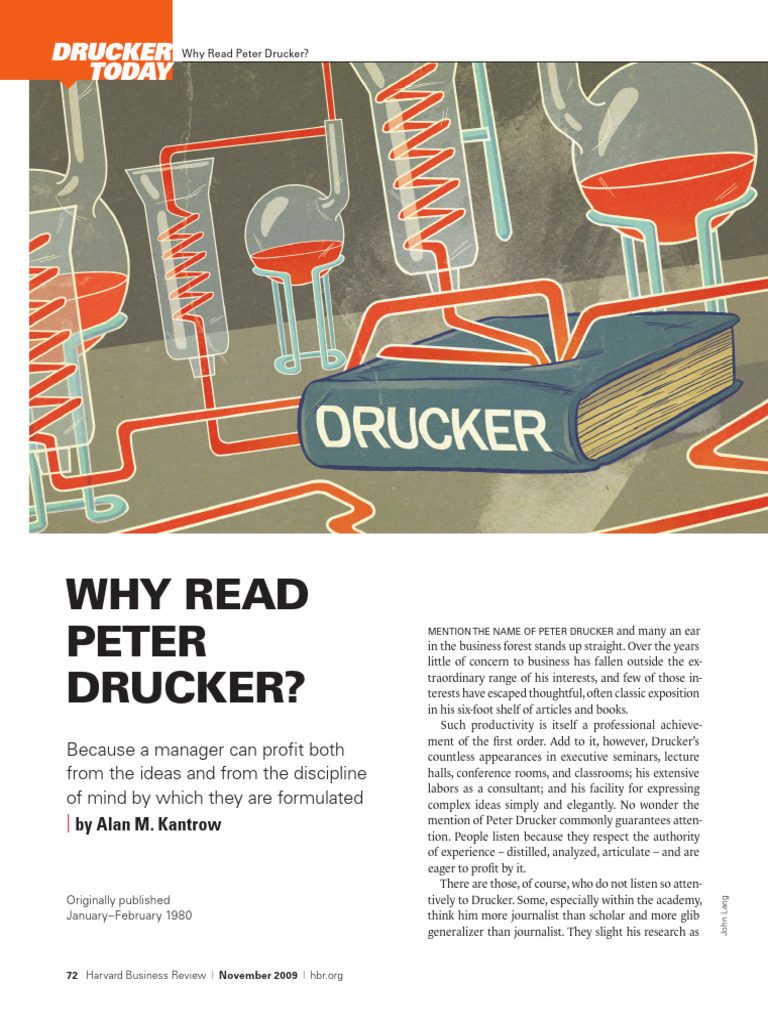 Business Leaders' Guide to Drucker | PDF | Thought | Knowledge