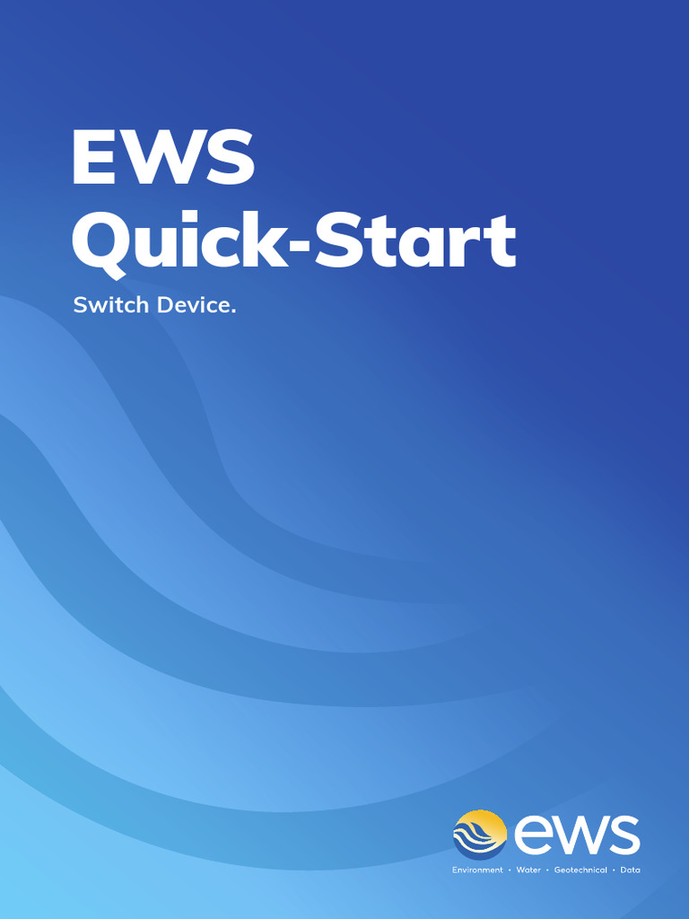EWS_SWITCH_Quick-Start-Guide_ | PDF | Mobile App | Electrical Connector EWS_SWITCH_Quick-Start-Guide_ | PDF | Mobile App | Electrical Connector