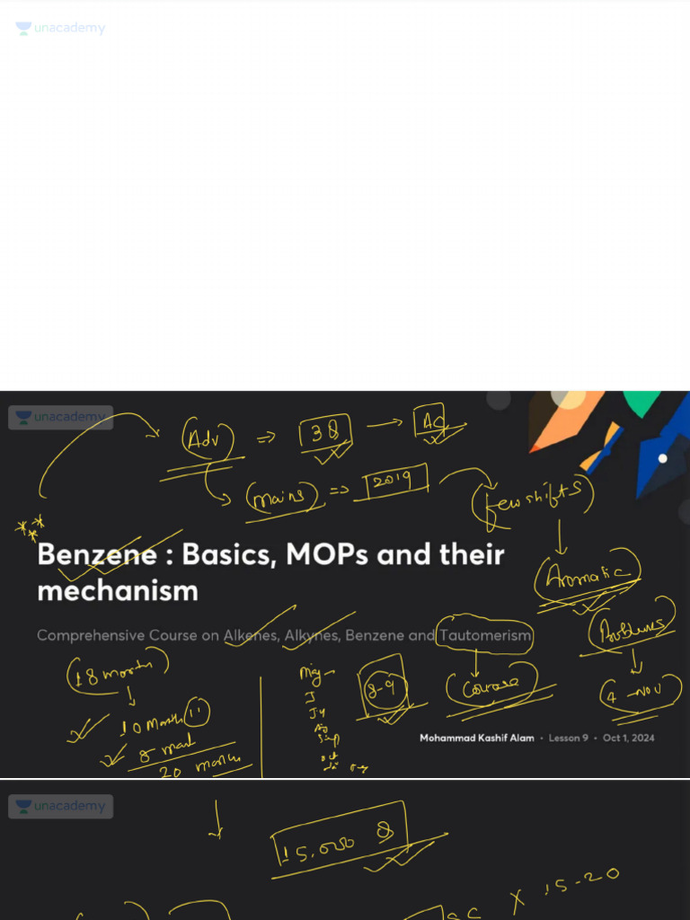 Benzene Basics MOPs and Their Mechanism With Anno | PDF