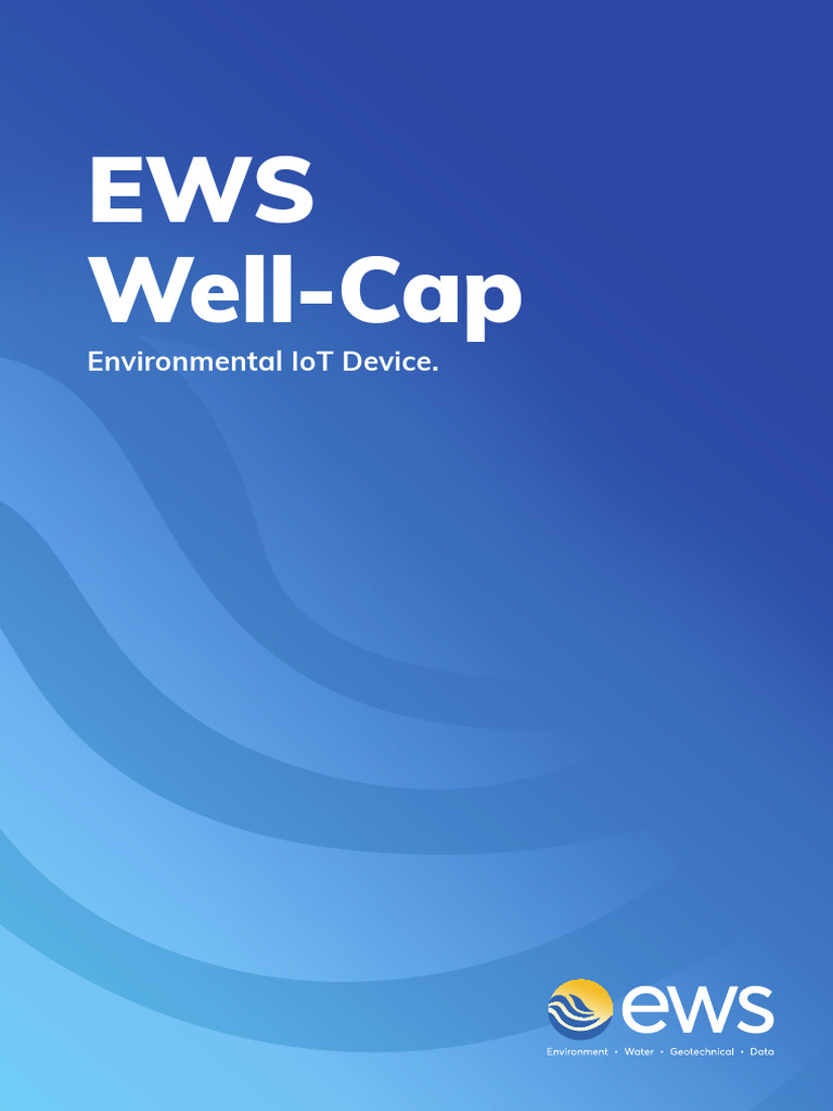 EWS Well-Cap: IoT Groundwater Monitor | PDF | Usb | Internet Of Things