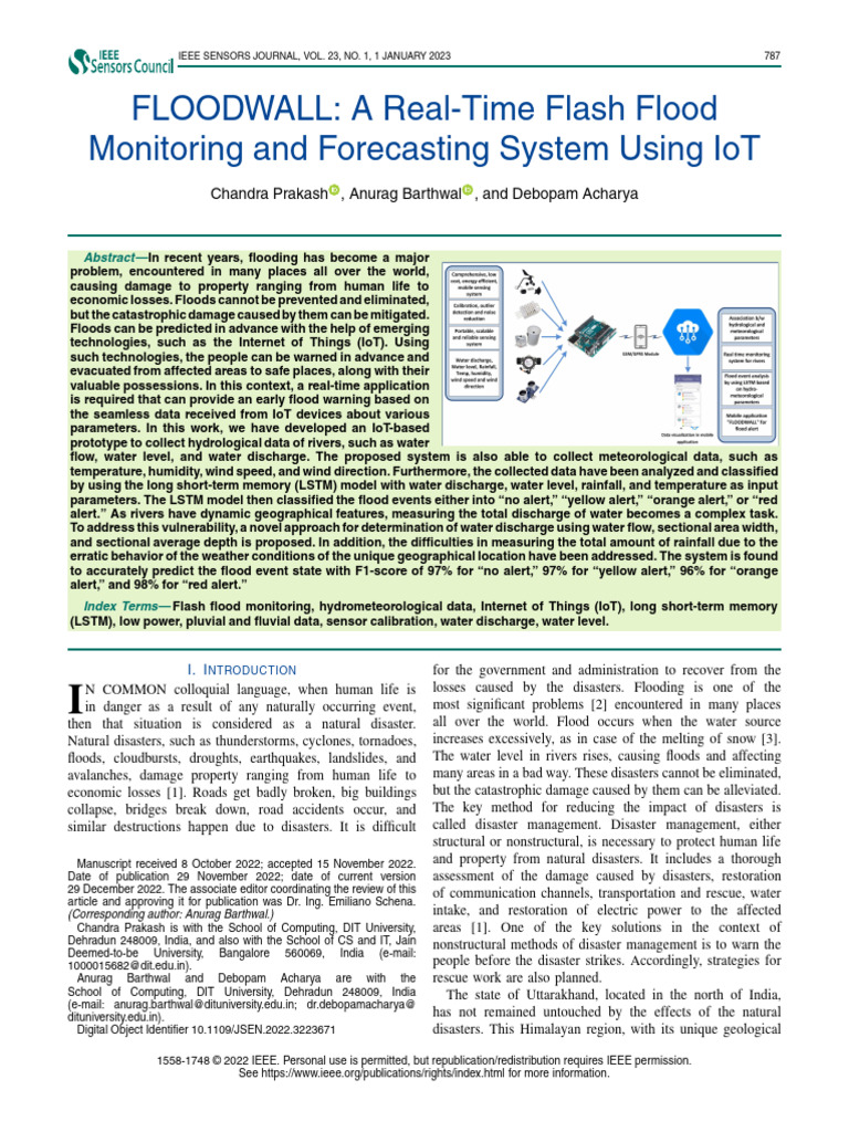 FLOODWALL a Real-Time Flash Flood Monitoring and Forecasting System ... FLOODWALL a Real-Time Flash Flood Monitoring and Forecasting System ...