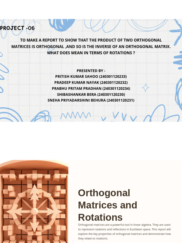 PPT MATH | PDF | Matrix (Mathematics) | Determinant