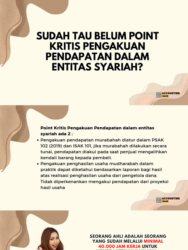 1812 Sudah Tau Belum Point Kritis Pengakuan Pendapatan Dalam Entitas ...