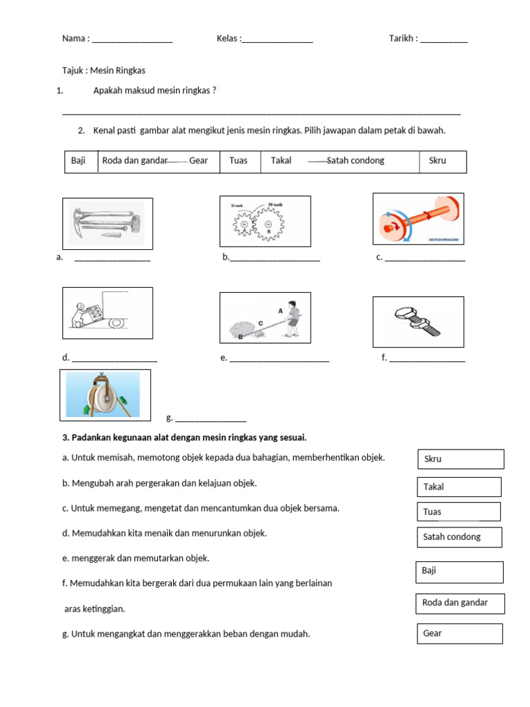 Soal Mesin Ringkas dan Fungsinya | PDF