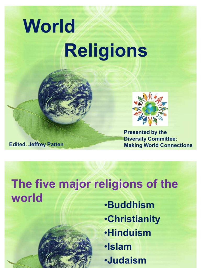 Overview of World Religions | PDF | Noble Eightfold Path | Torah