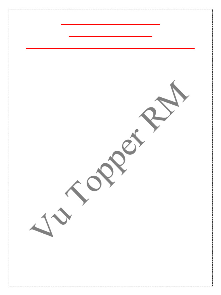 Cs609 Mcqs Midterm By Vu Topper Rm 1 Pdf Pointer Computer Programming Integer Computer