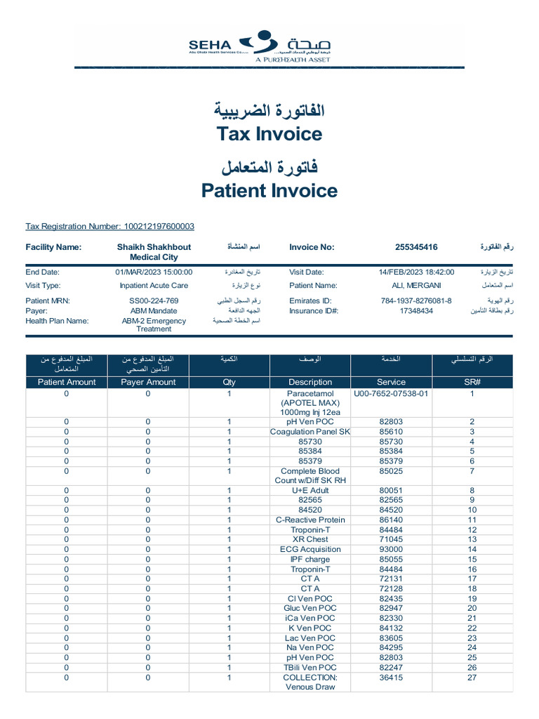 BillingInformationReport (2) | PDF | Hospital | Patient
