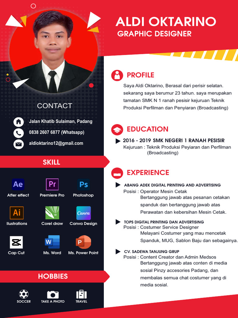 CV Terbaru Aldi | PDF