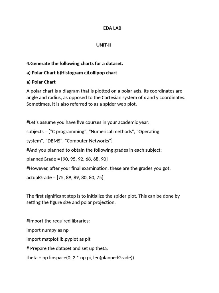 Eda 4 5 Pdf Histogram Data Analysis