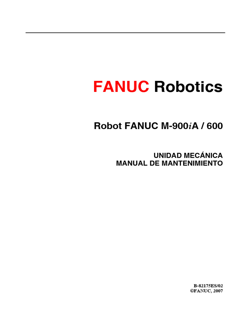 Fanuc: Robotics | PDF | Robot | Robótica