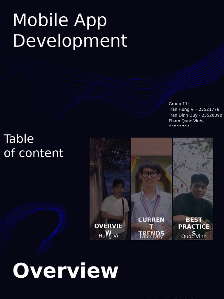 Mobile App Development | PDF | Internet Of Things | Mobile App