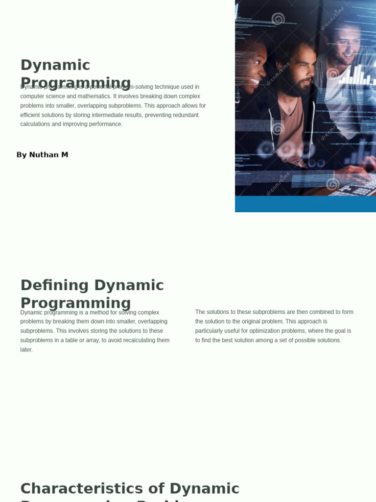 Dynamic-Programming.pptx_20241230_132508_0000 | PDF | Dynamic Programming | Computer Programming