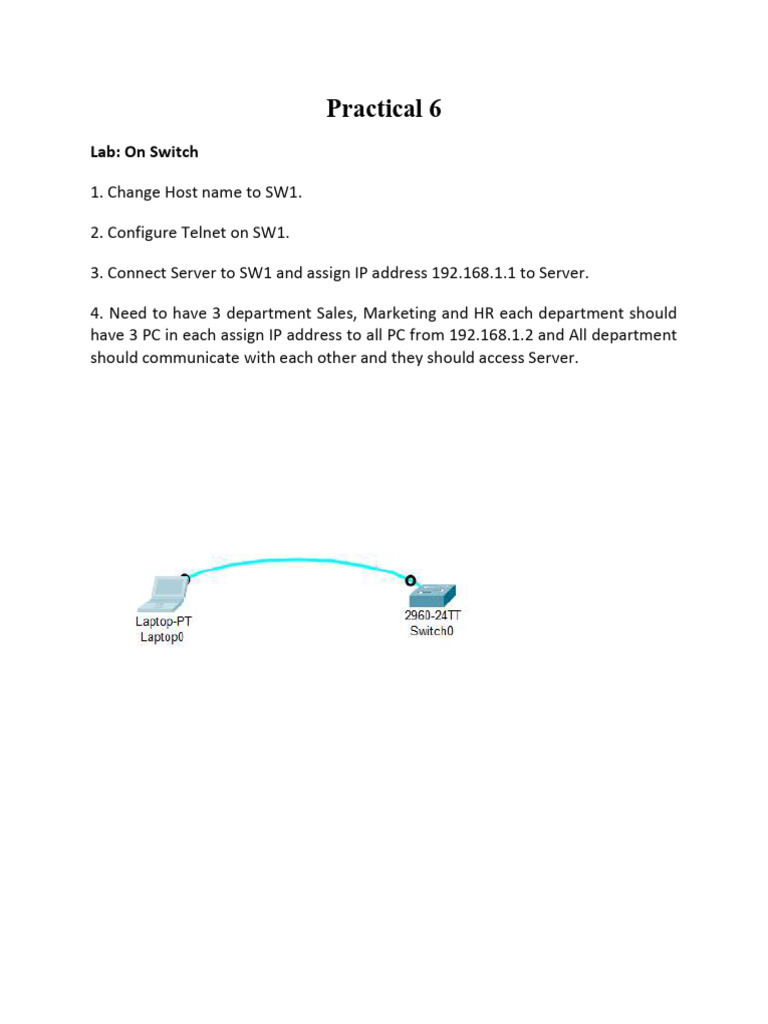 Practical-2 switch studenets | PDF