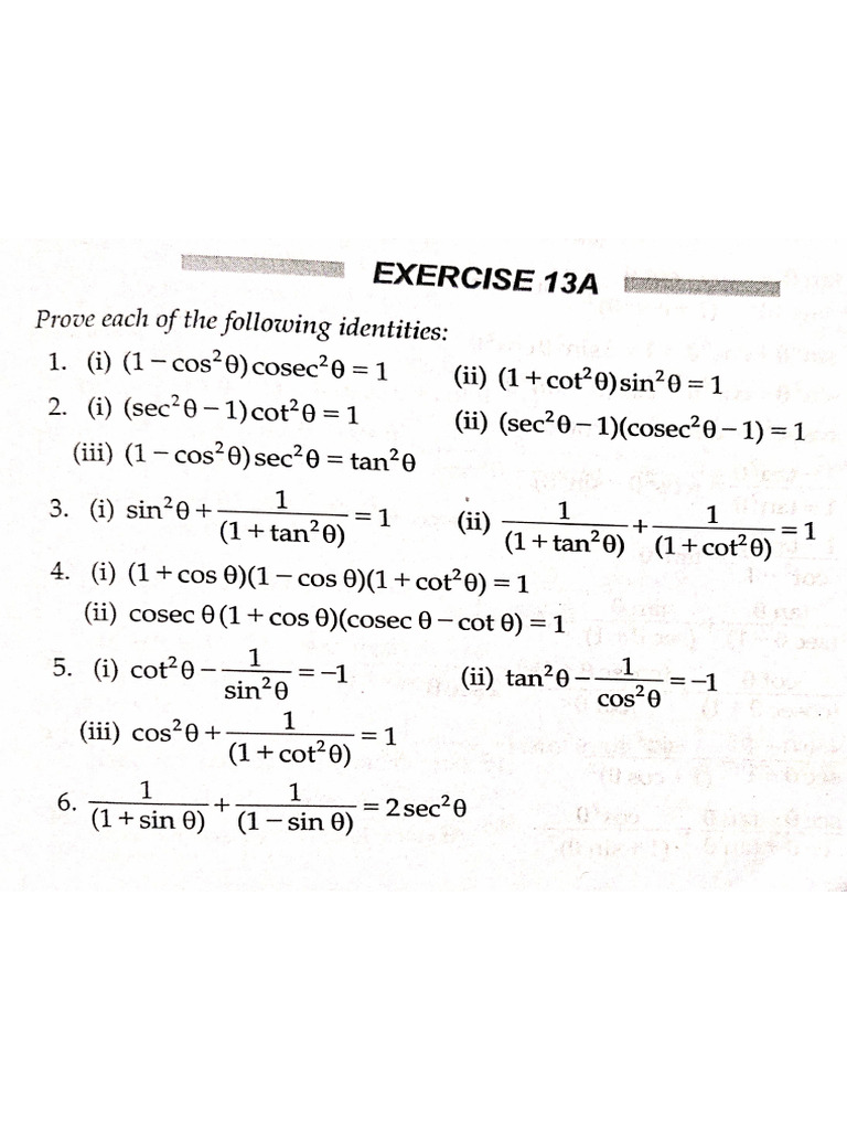 Extra Practice Trigo Questions | PDF
