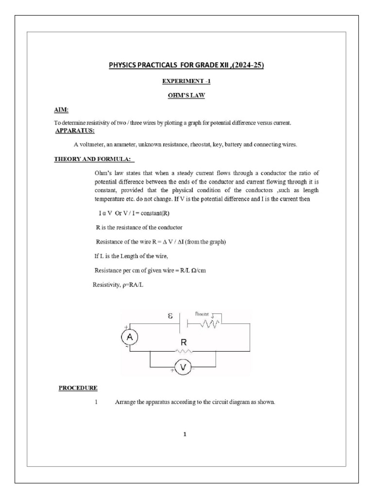 Physics (Practical, Activities, Investigatory and Art Integrated Topics | PDF | Inductor ...