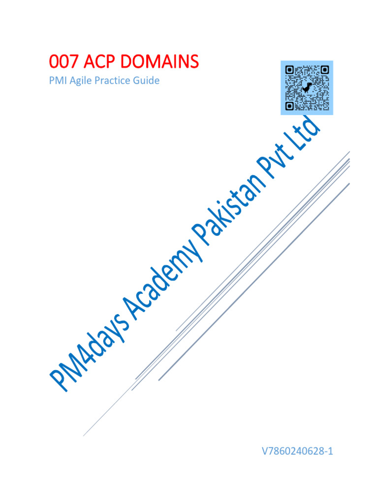 007 ACP Domains H2-24 | PDF | Agile Software Development | Business