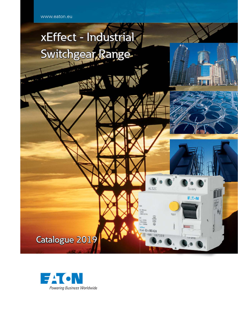 Eaton Xeffect Industrial Switchgear Range 2019 Catalog Ca003002en en Us | PDF | Electrical ...