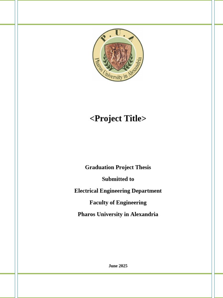 Template (2) - Thesis Organization Format | PDF