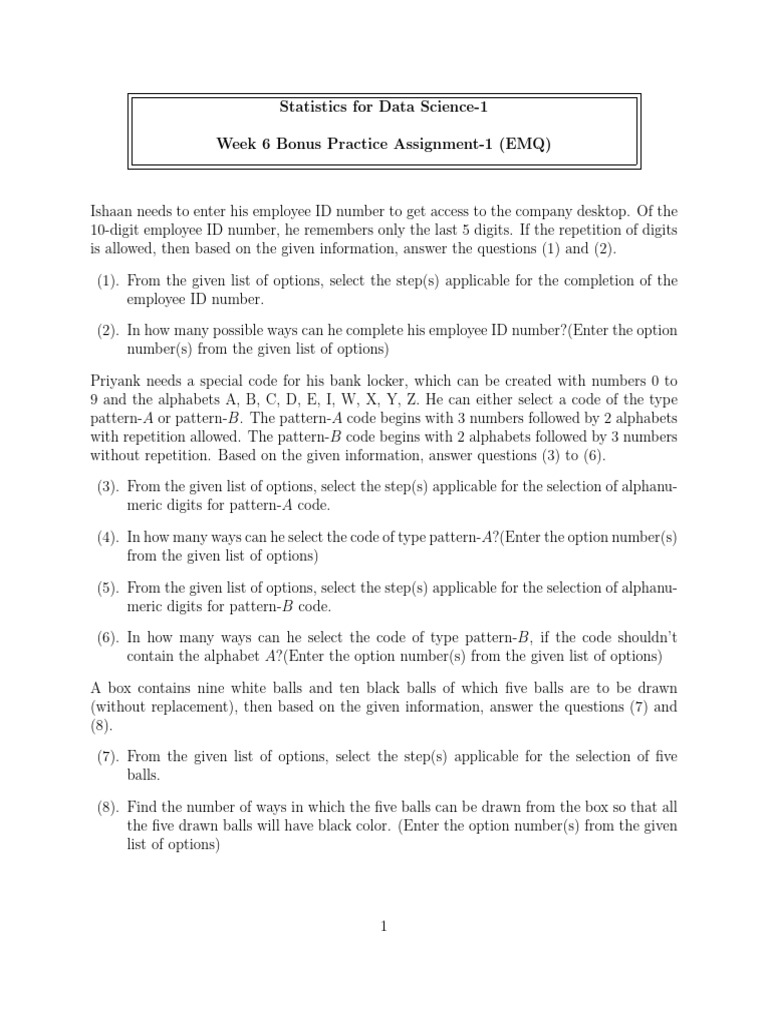 Data Science Practice Problems | PDF