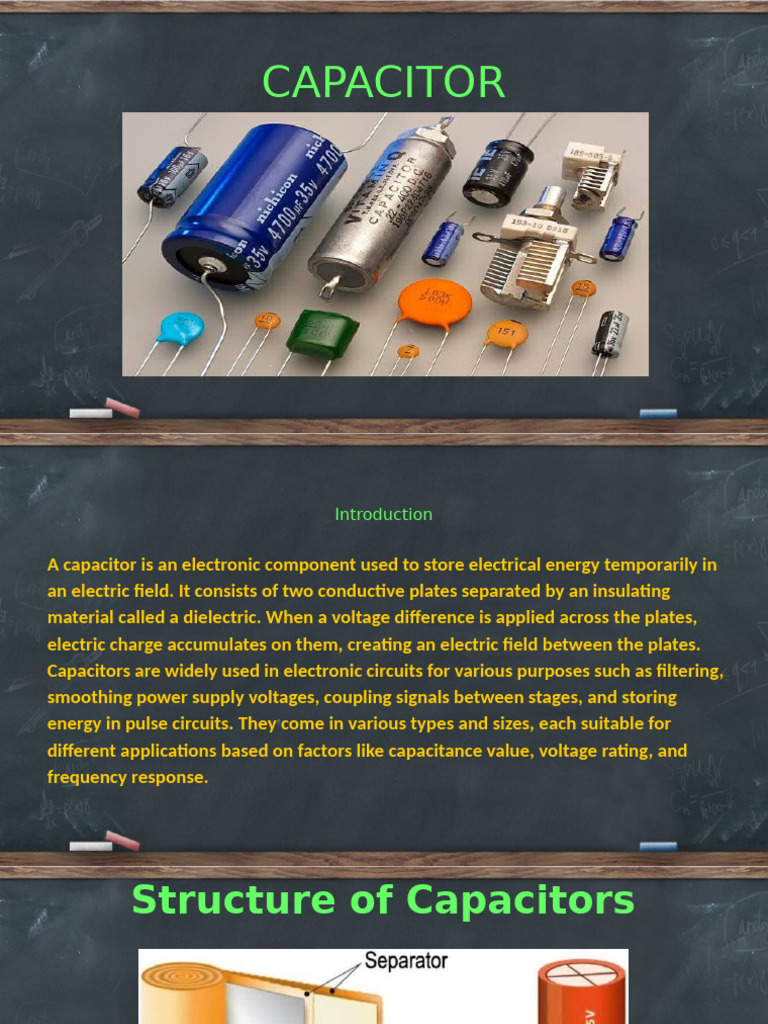 Capacitor Basics and Applications | PDF | Capacitor | Capacitance