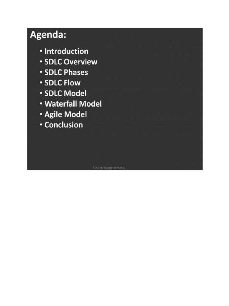 SDLC | PDF