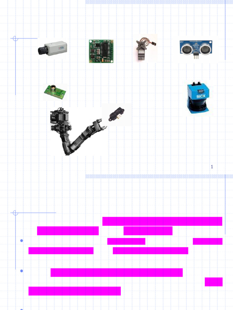 Robotics 4Sensors | PDF | Inertial Navigation System | Sensor