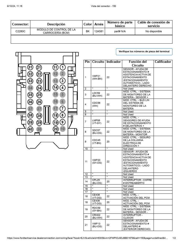 BCM C2280C | PDF | Vehículo de motor