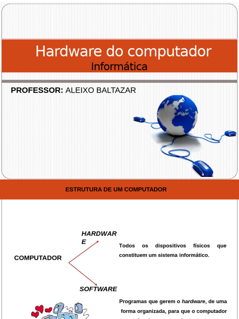 Componentes e Funções do Hardware do Computador | PDF | Entrada/Saída ...