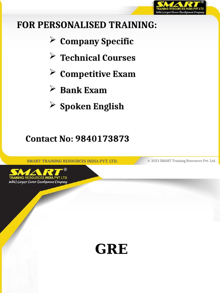 BVRIT College GRE Data Interpretation | PDF