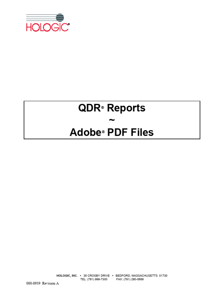 QDR Reports Adobe PDF Files | PDF | Software | Computing