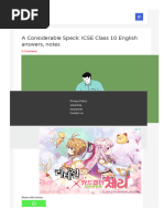 A Considerable Speck | PDF | Mind | Behavioural Sciences