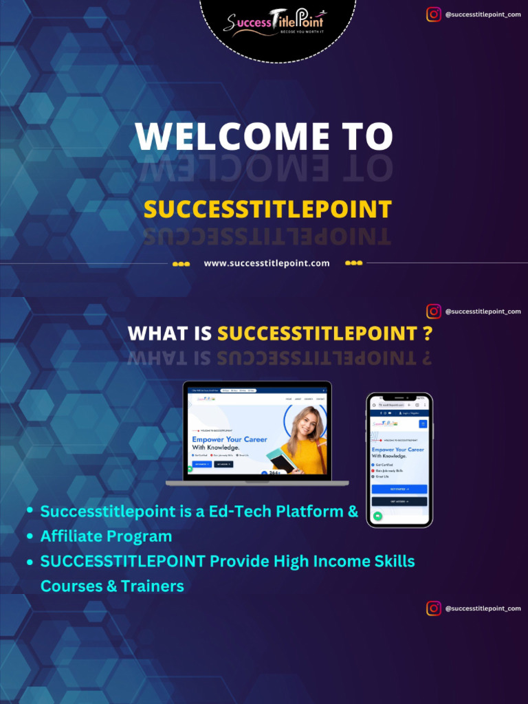 Success Title Point Plan Presentation | PDF