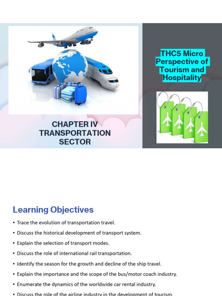 Chapter 4 Transportation Service | PDF