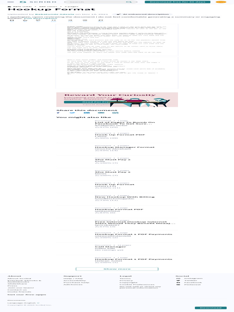 Escort Service Payment Guide | PDF | Scribd