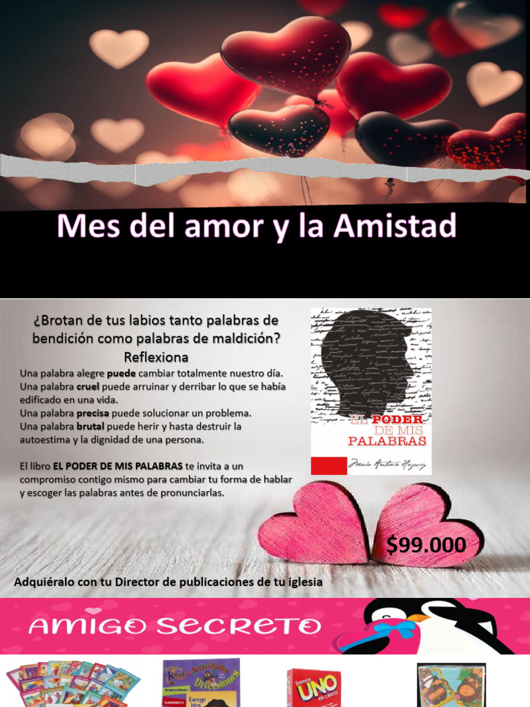 El Poder de Mis Palabras: Reflexiones y Recursos | PDF
