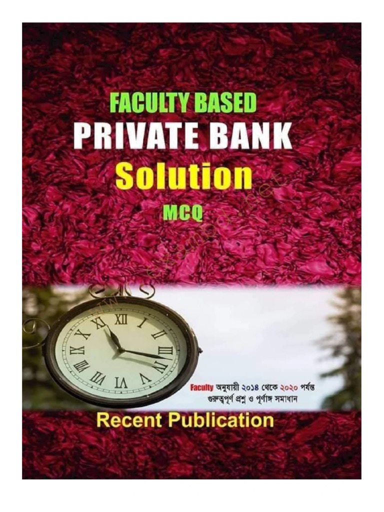 Faculty Based Private Bank Solution MCQ (WWW - Exambd.net) Pages 1-50 - Flip PDF Download ...
