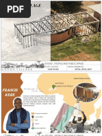 Gando Primary School by Francis Kéré | PDF | Architectural Design ...