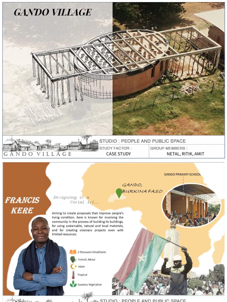 Gando Village: Education Transformation | PDF | Economies | Natural ...