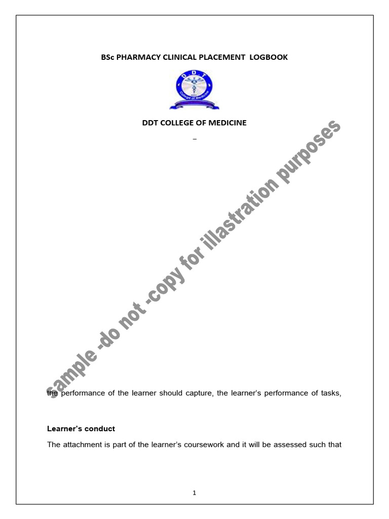 logbook sample | PDF | Nonsteroidal Anti Inflammatory Drug | Pharmacy