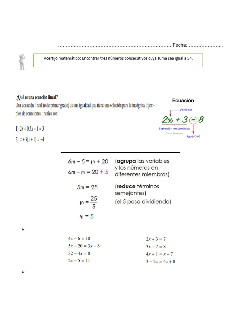 GUIA 6 - Modulo 2 - Matematicas | PDF
