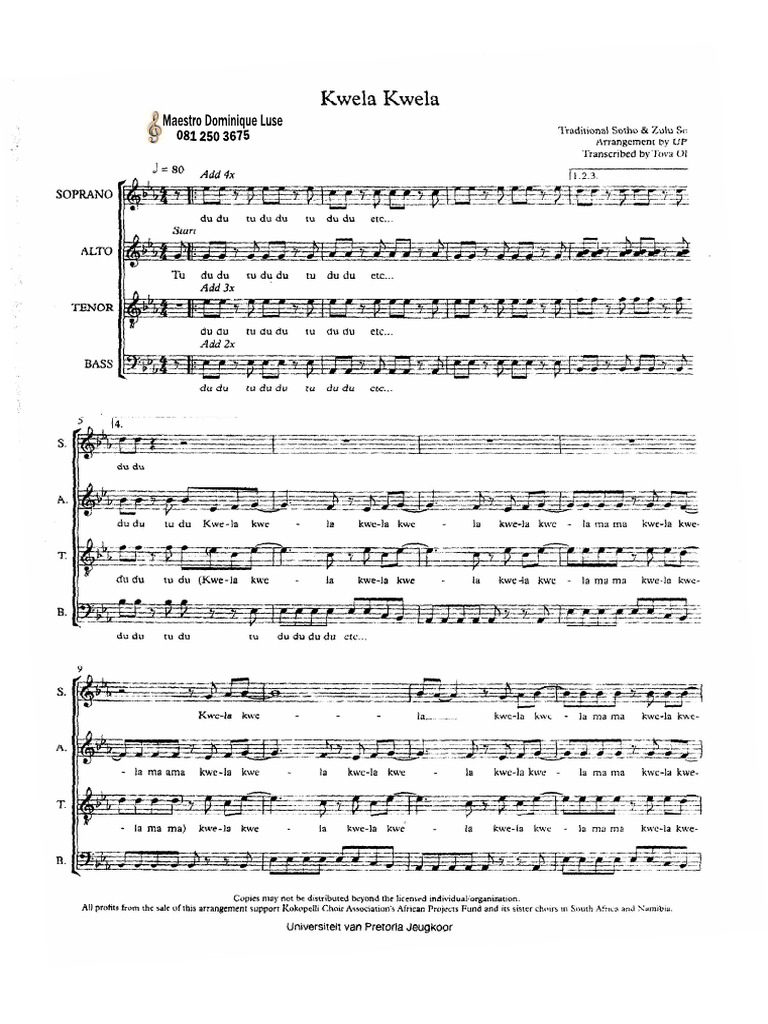 Kwela Kwela - Bon | PDF