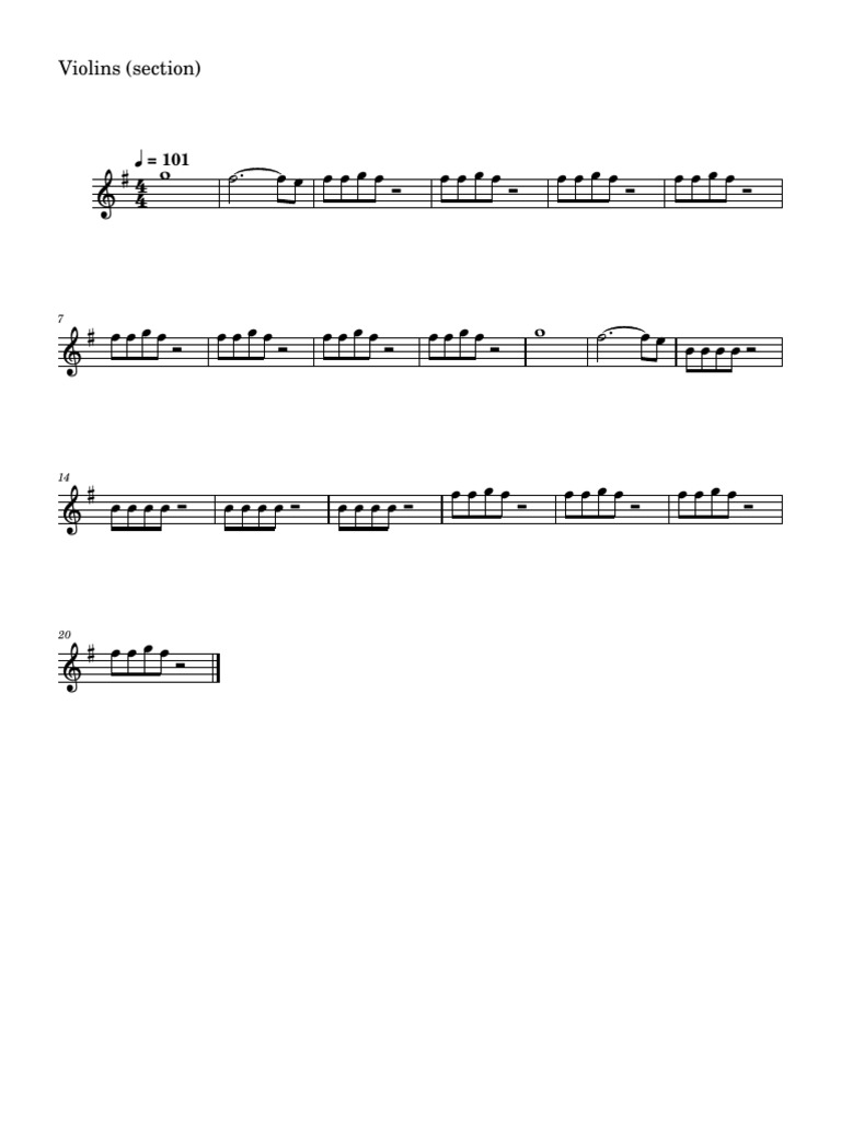 Not Like Us Kendrick Lamar-Violins (Section) | PDF