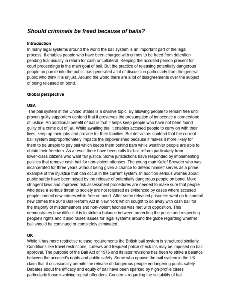 GP IR Grade 9 Final Draft | PDF | Bail | Crimes