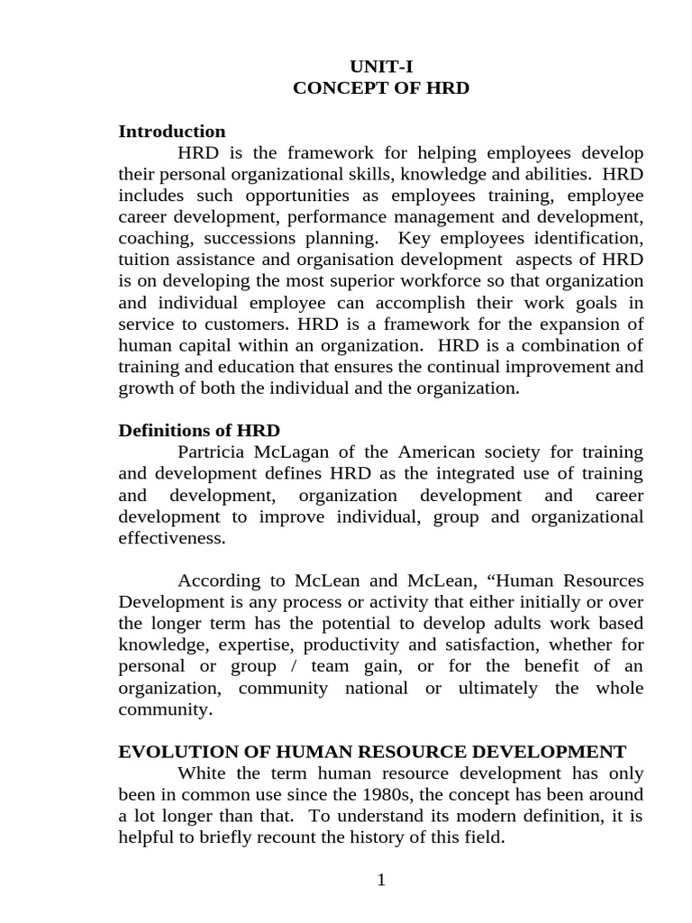 HRD - UPNISH YADAV BOOK | PDF | Performance Appraisal | Apprenticeship