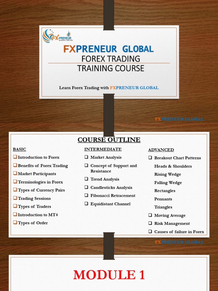 Learn Forex Trading With: Preneur Global | PDF | Market Trend | Foreign Exchange Market