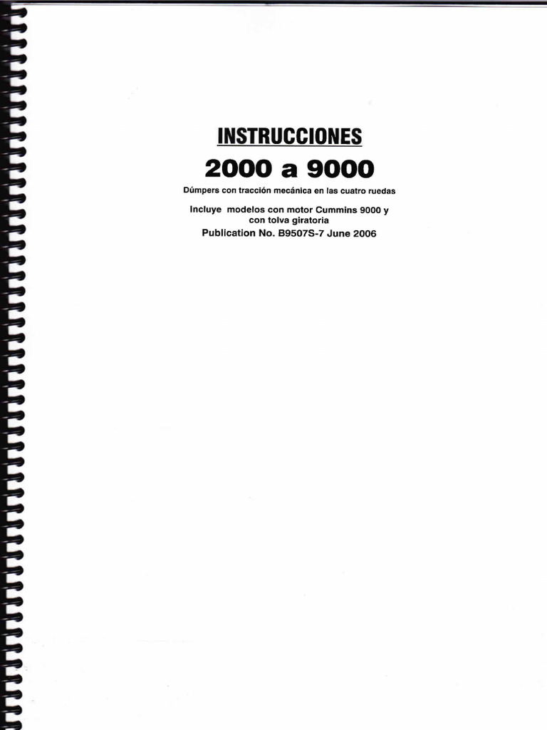 Manual de Instruções Benford 5000 | PDF